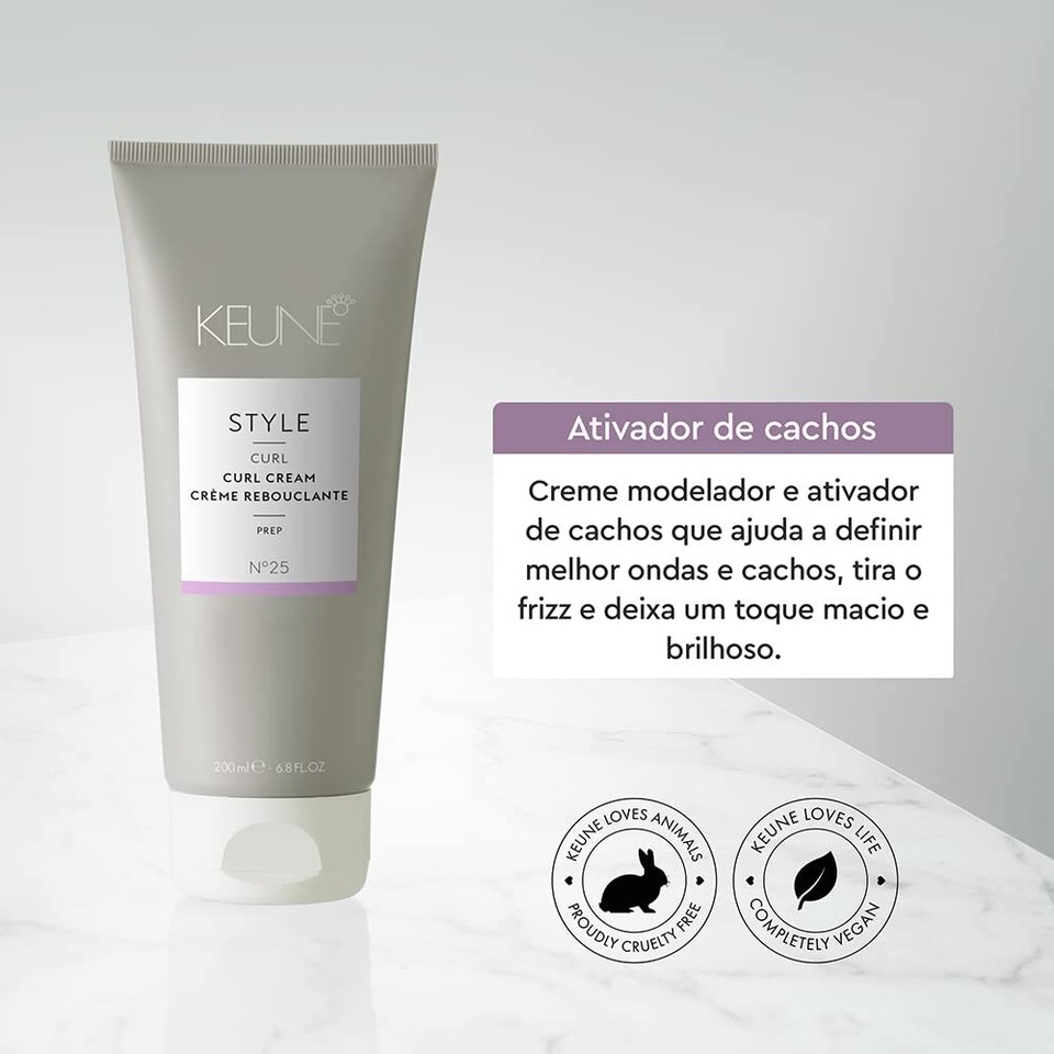 Keune Style Curl Cream 200 ml / 6.8 fl oz (2pack) | eBay