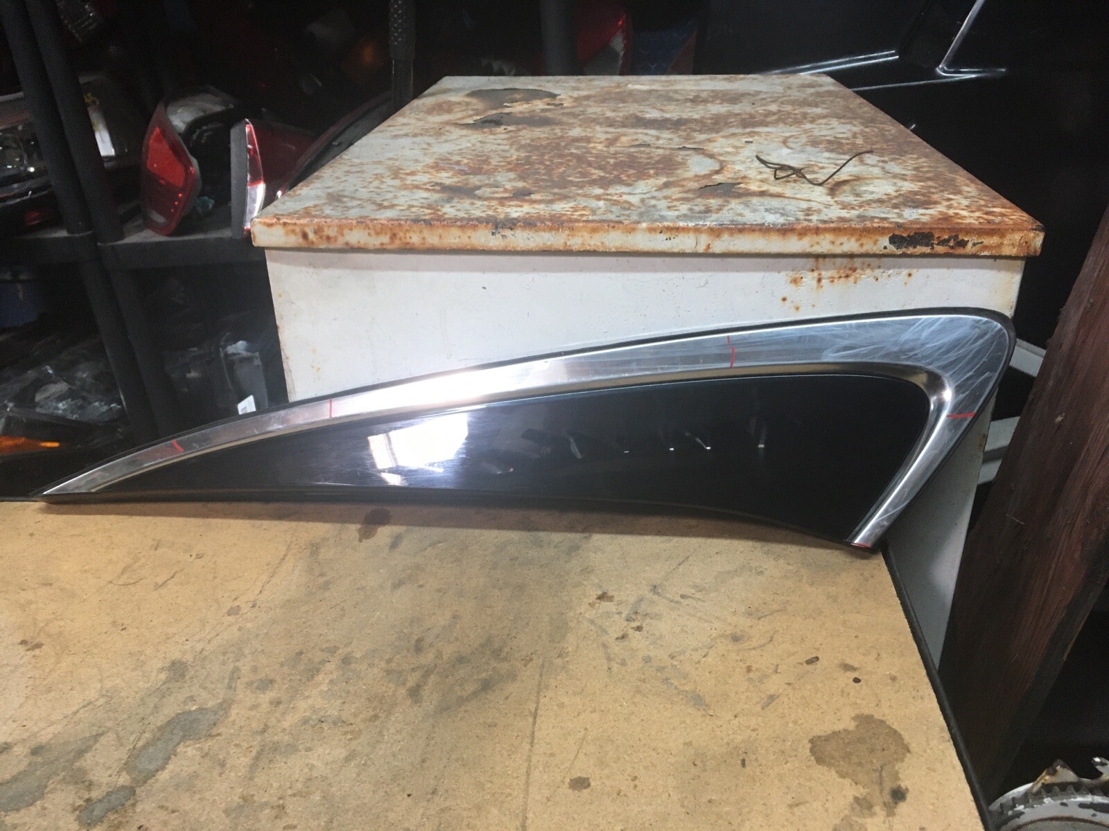 TOYOTA CAMRY 2014-2016 REAR LEFT PILLAR MOLDING GARNISH TRIM OEM 75056 ...