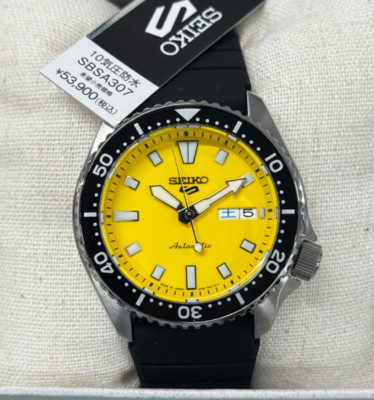 Seiko 5 sports SBSA307/SRPL87 SKX series Mechanical Automatic metal ...