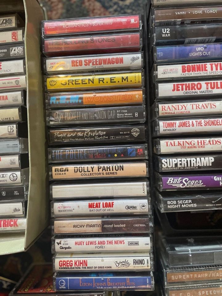 MULTI VARIETY 70's 80's 90's Classic Rock Cassette Tapes Lot 83 | eBay