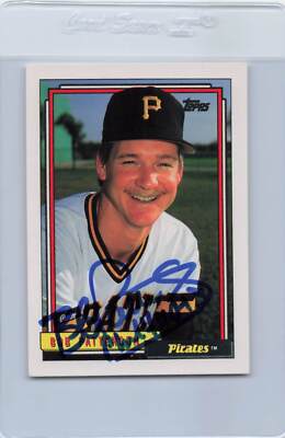 1992 Topps #263 Bob Patterson Pirates Signed Auto *G3416 | eBay