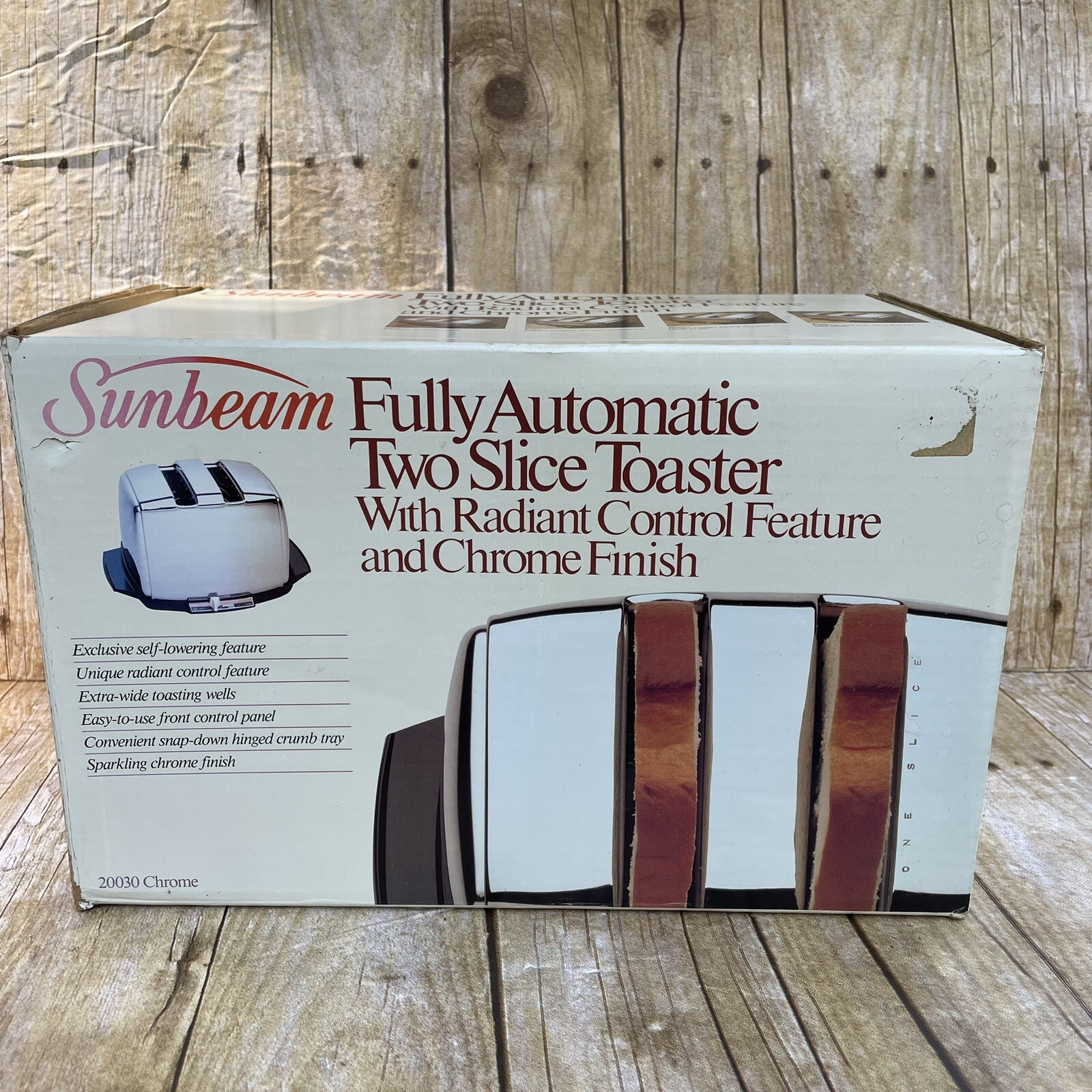 Original BOX ONLY for Sunbeam Radiant Control Toaster 20030 ...
