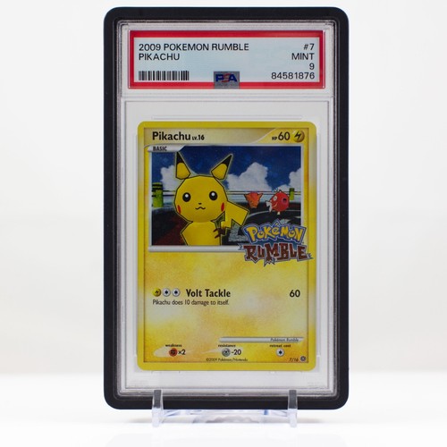 Pokemon Pikachu Rumble Set 2009 #7 Holo Rare PSA 9 | eBay