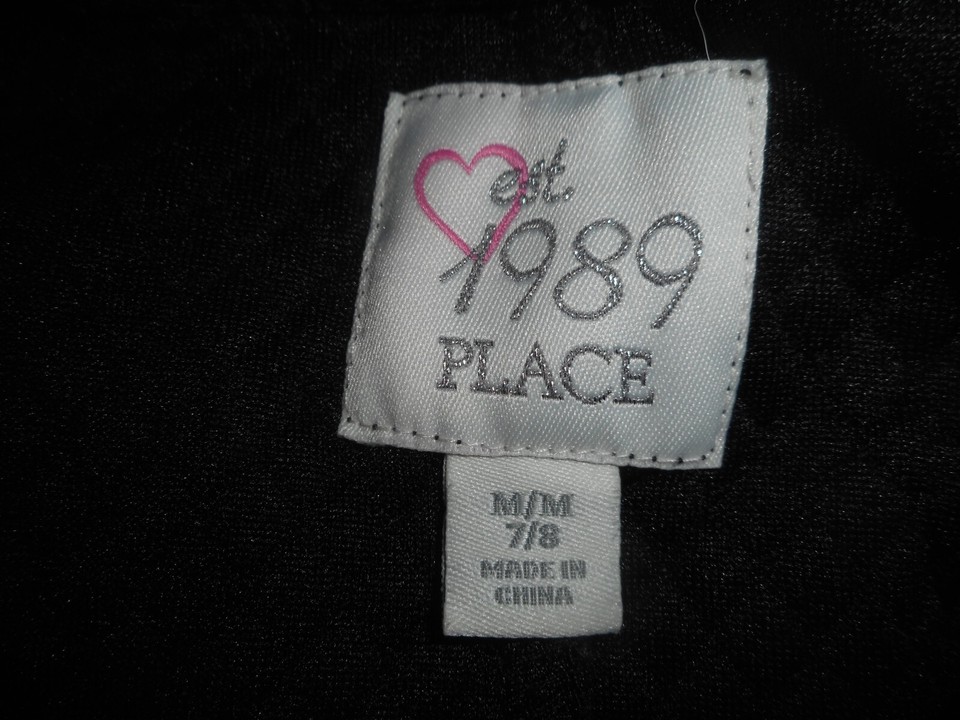 est 1989 Place Moto Jacket/Vest M (7-8) Long Sleeve Textured w Pockets ...