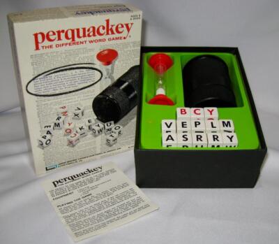 PERQUACKEY The Different Word Game #8313 Lakeside Industries 1970 ...