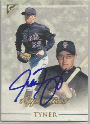 New York Mets JASON TYNER autographed 1999 Topps Gallery | eBay