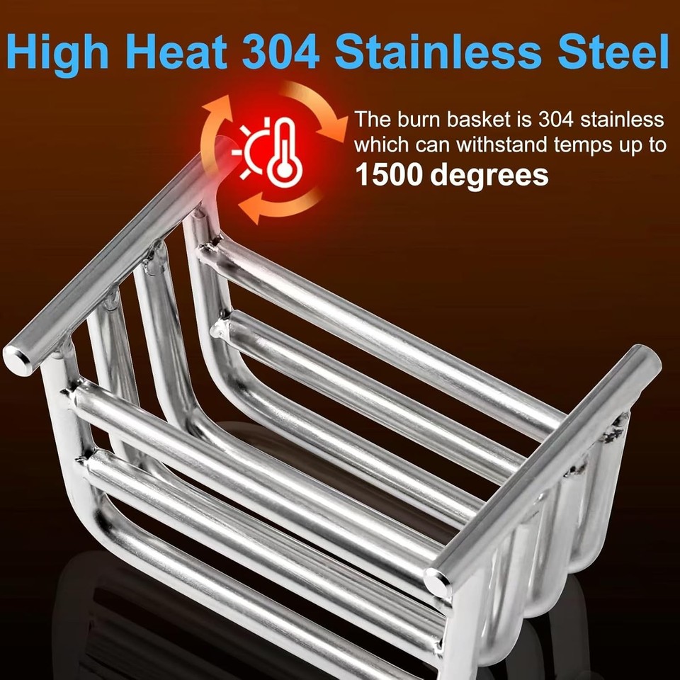 Burn Basket Burn Pot Replace for US Stove GW1949 GW-1949 Wiseway Pellet ...