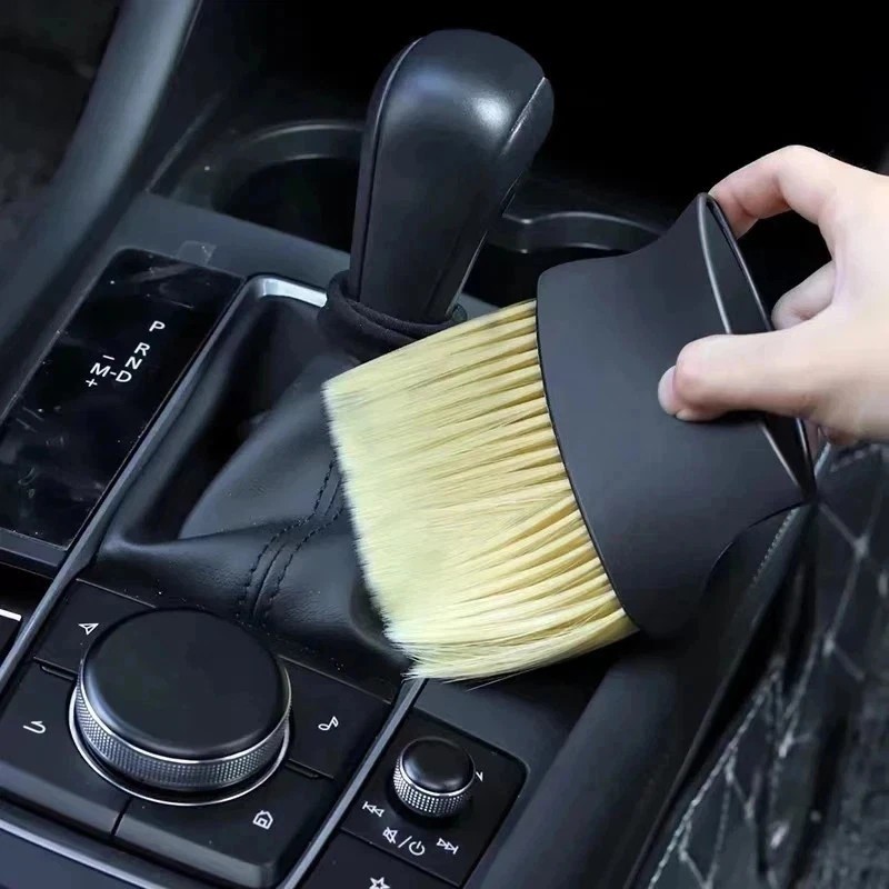Car Interior Sweeping Dust Soft Brush Car Wash Tool Artifact Car ...