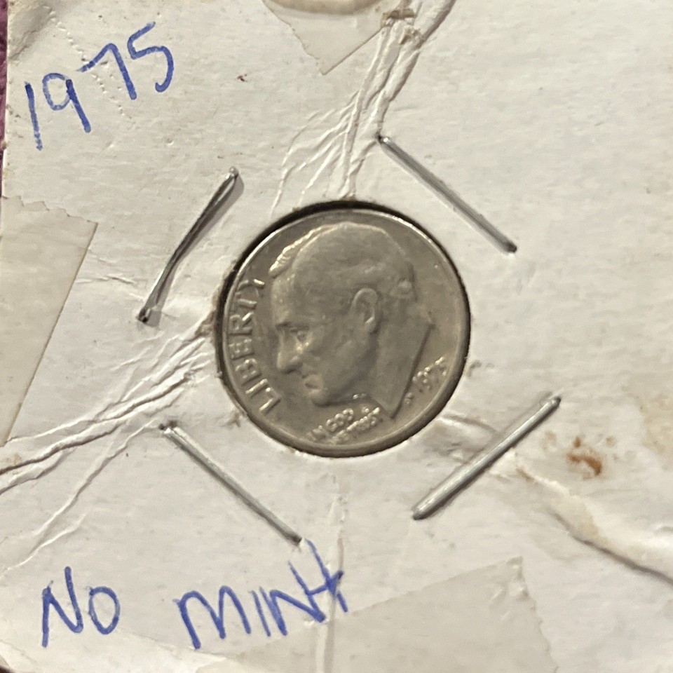 1975 Dime No Mint Mark Error Coin, Rare. | eBay
