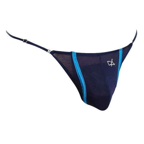 Mens Sexy G-String See-Through Underwear Pouch Enhancing Sheer Thong ...