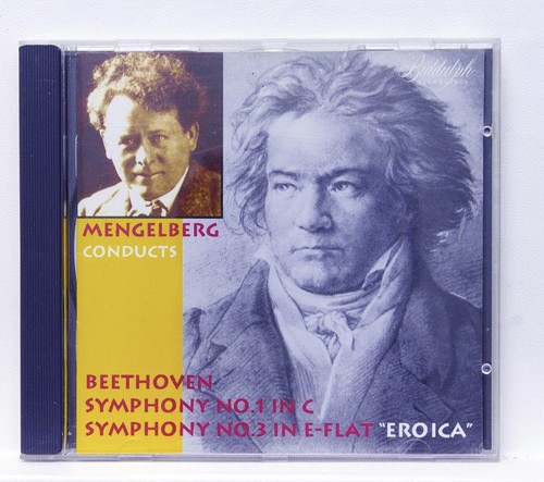 WILLEM MENGELBERG - BEETHOVEN Symphonies nos.1 & 3 - BIDDULPH CD NM | eBay