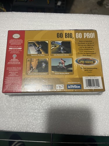 Tony Hawk's Pro Skater - Nintendo 64 (N64) for sale online | eBay