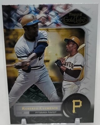 2022 Topps Gold Label #94 Roberto Clemente Class 3 - Pittsburgh Pirates ...