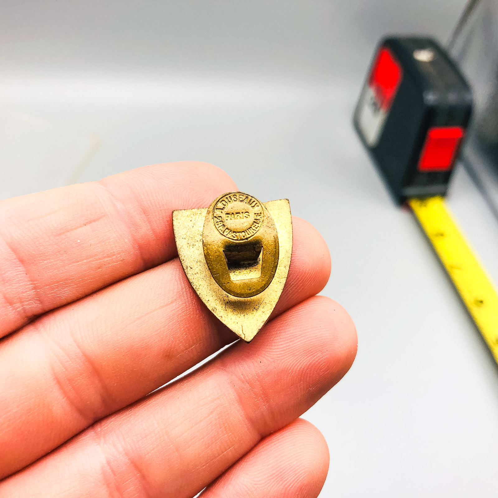 Normandie French Line Button Hole Pin Medallion Transatlantique Ocean ...