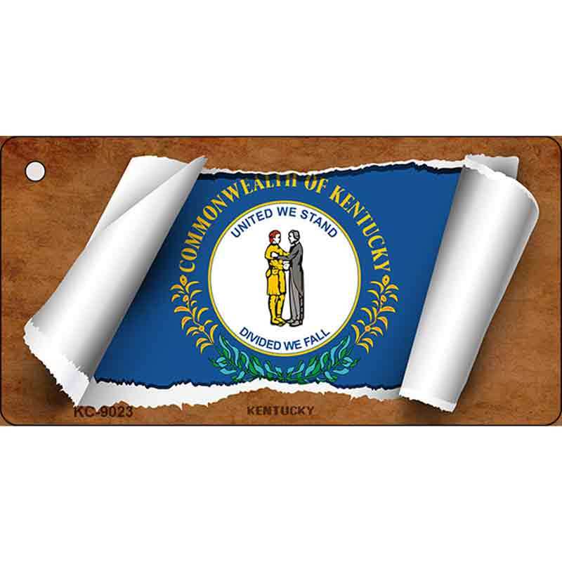 Kentucky Flag Scroll Novelty Aluminum Key Chain KC-9023 | eBay