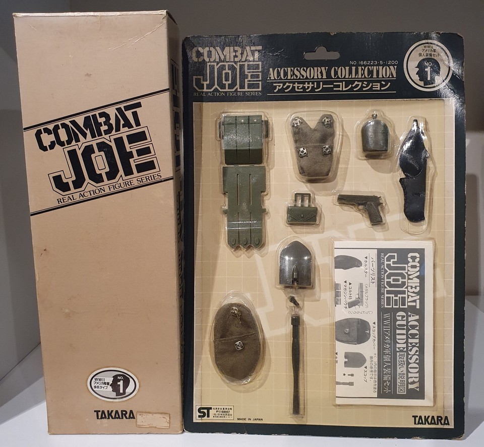 Gi Joe vintage 1964-84 Takara Combat Joe US Soldier Full Set, MIB | eBay