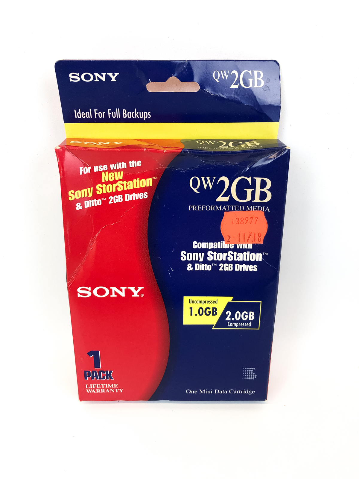 Sony QW 2GB Drive Compatible with Storstation & Ditto 9 - New Sealed | eBay
