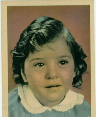 1937 Marie Dionne One of the Dionne Quintuplets Portrait Postcard | eBay