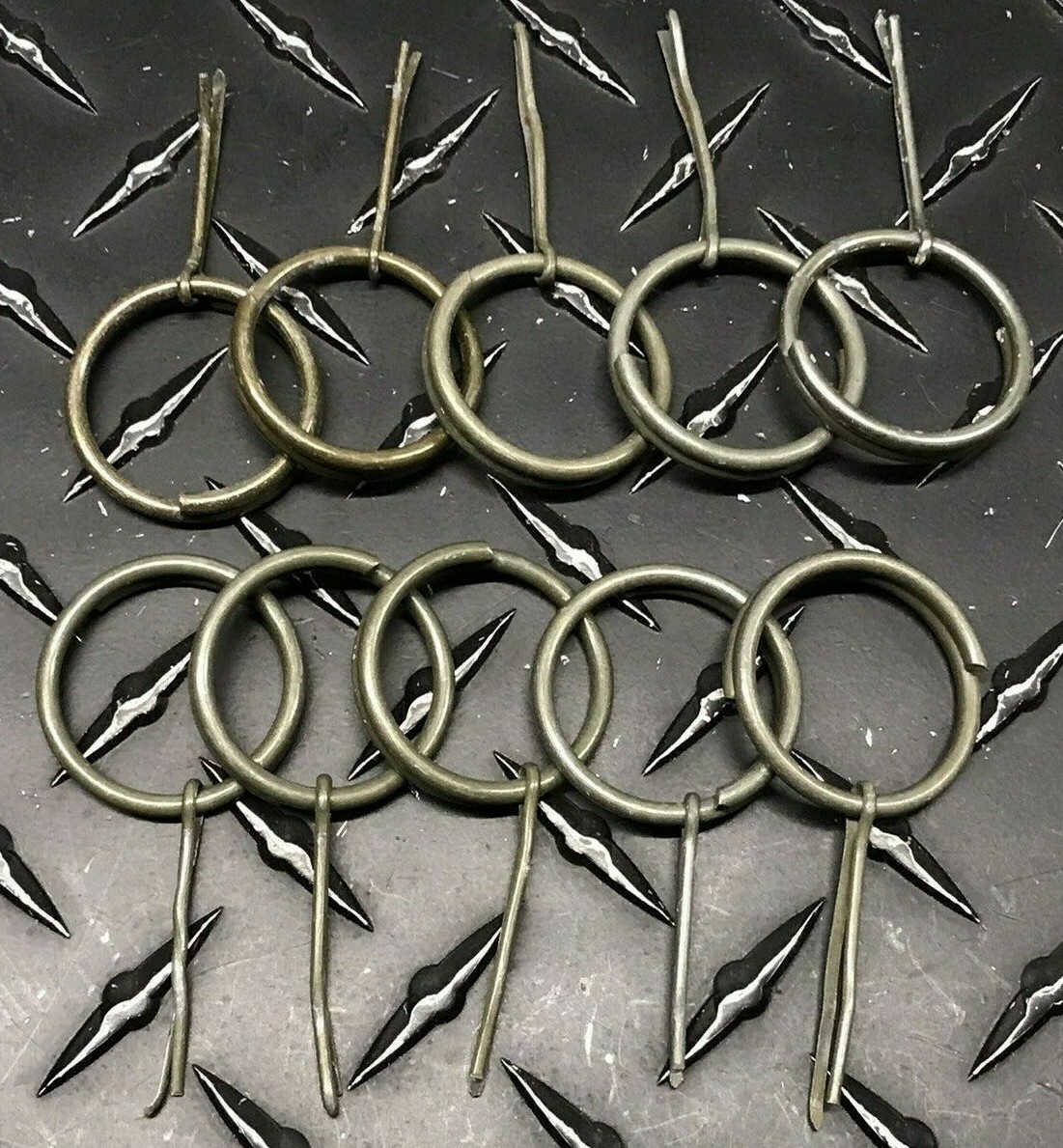 Military Key Ring 10 each , Zipper Pull ETC Military Surplus | eBay