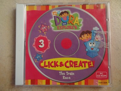 Dora Click and Create - The Train Race | eBay Australia