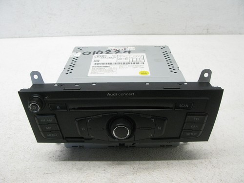 08-12 AUDI 8T A5 S5 B8 A4 S4 MULTIMEDIA CD RADIO RECEIVER HEAD UNIT OEM ...