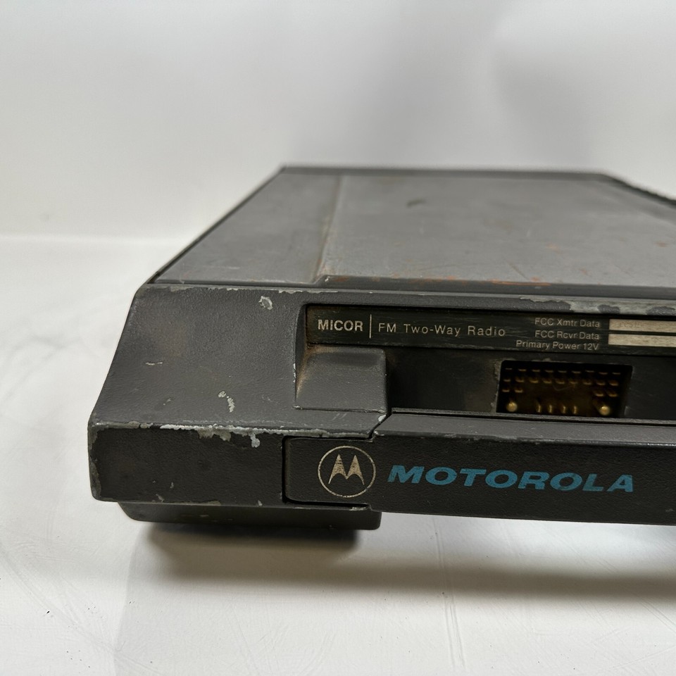 Motorola Micor Vintage 2-Way Radio | eBay