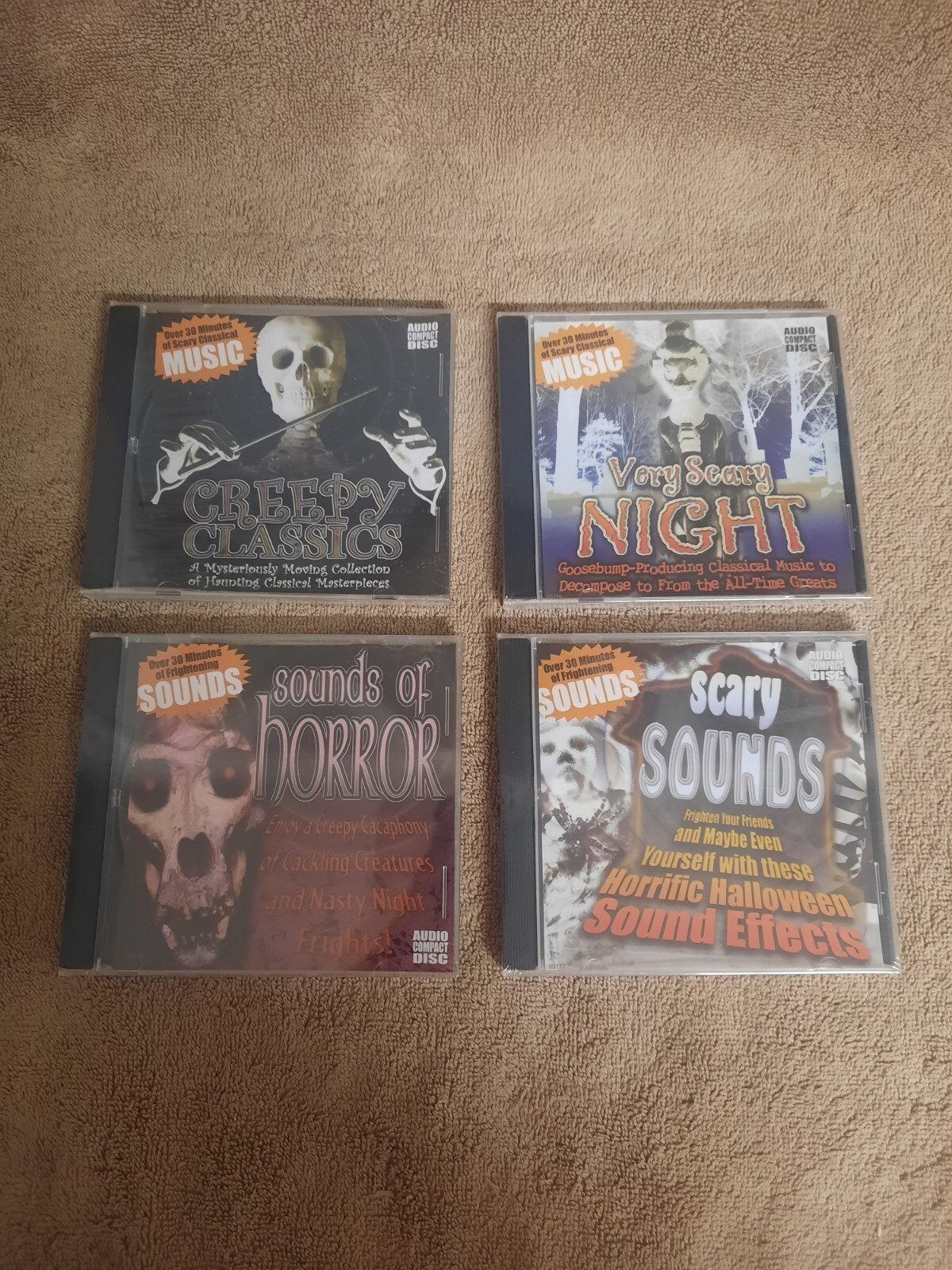PC Treasures CD Creepy Classics, Very Scary Night, Sound Of Horror ...