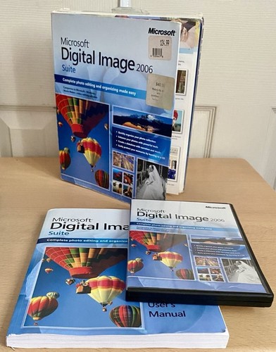 Microsoft Digital Image Suite 2006 Complete Photo Editing Windows PC ...