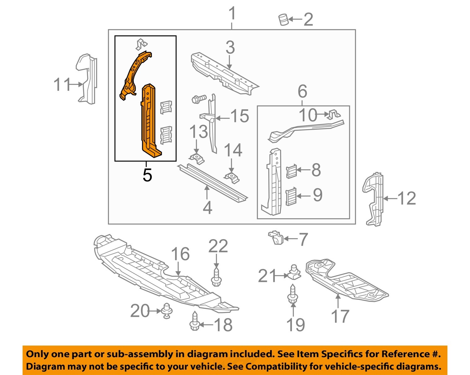 TOYOTA 5320208040 Genuine OEM Support Brace for sale online | eBay