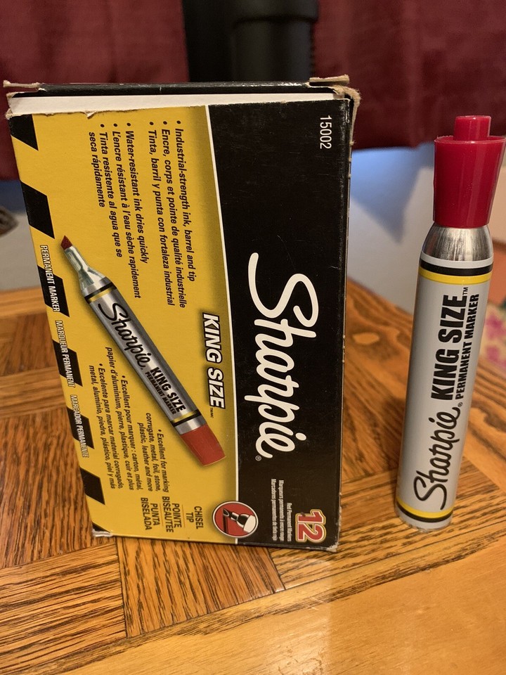 SANFORD SHARPIE MARKER! KING SIZE! VINTAGE OLD SCHOOL SOUND & SMELL ...