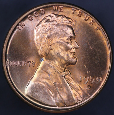 1950 D Lincoln Cent Fresh from an original collection-LOT AA-8553 | eBay