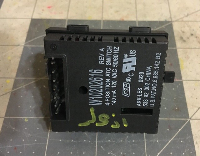 W10202616 Maytag Washer ATC Switch Mid Level for sale online | eBay