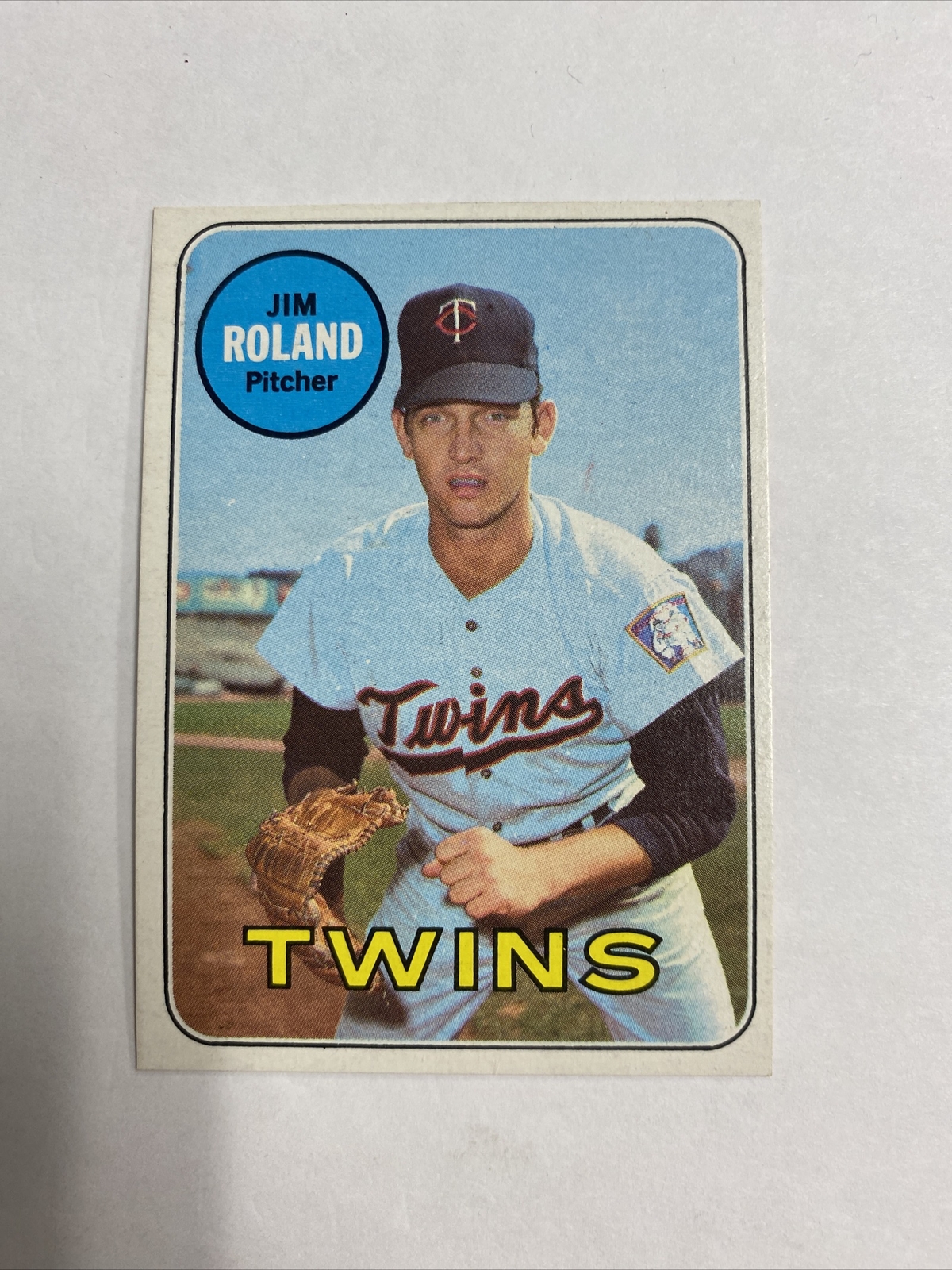 1969 Topps Baseball Jim Roland Minnesota Twins Card #336 | eBay