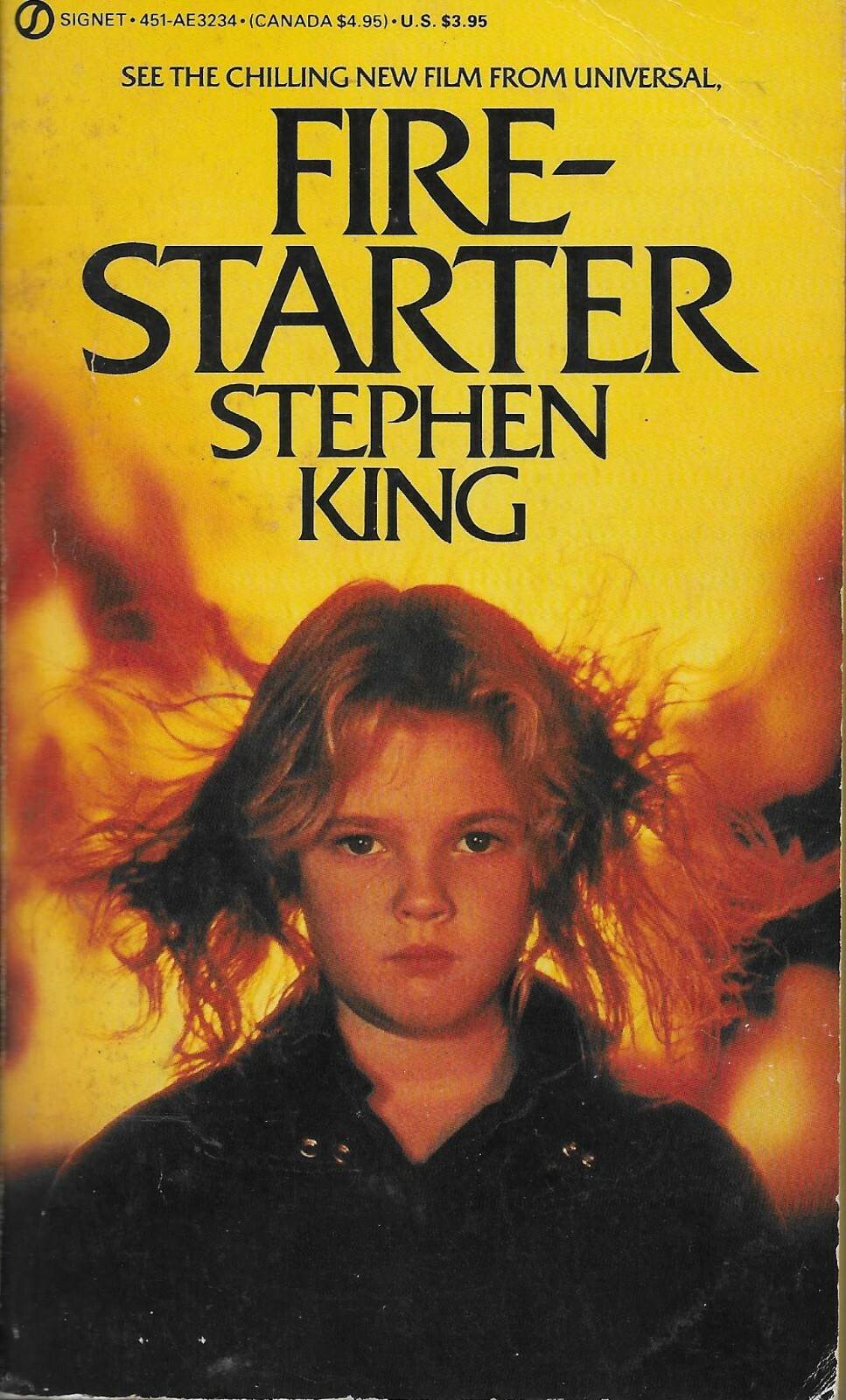 STEPHEN KING Firestarter paperback book from 1984 9780451132345| eBay