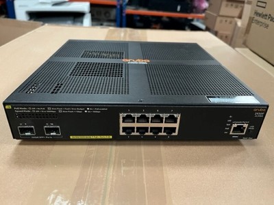 JL258A HP Aruba 2930F 8G POE+ 2SFP+ Switch, No PSU but Includes VAT and ...