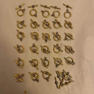 28 Sets Small Toggle Clasp for Bracelet Jewelry Making Necklace ...
