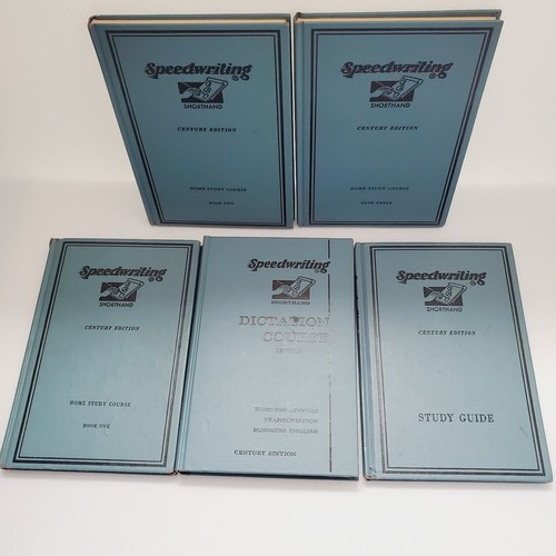 Speedwriting Shorthand 5 Book Set Dictation Course Lot English Study ...