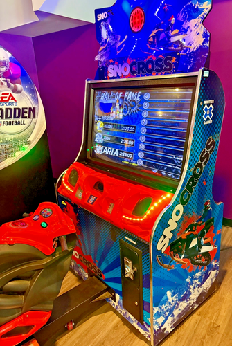 Winter X-Games SnoCross Arcade Snowmobile Arcade Game | eBay