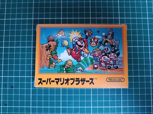 Super Mario Bros. Nintendo Famicom Cartridge, Box, & Manual, NES NTSC-J ...