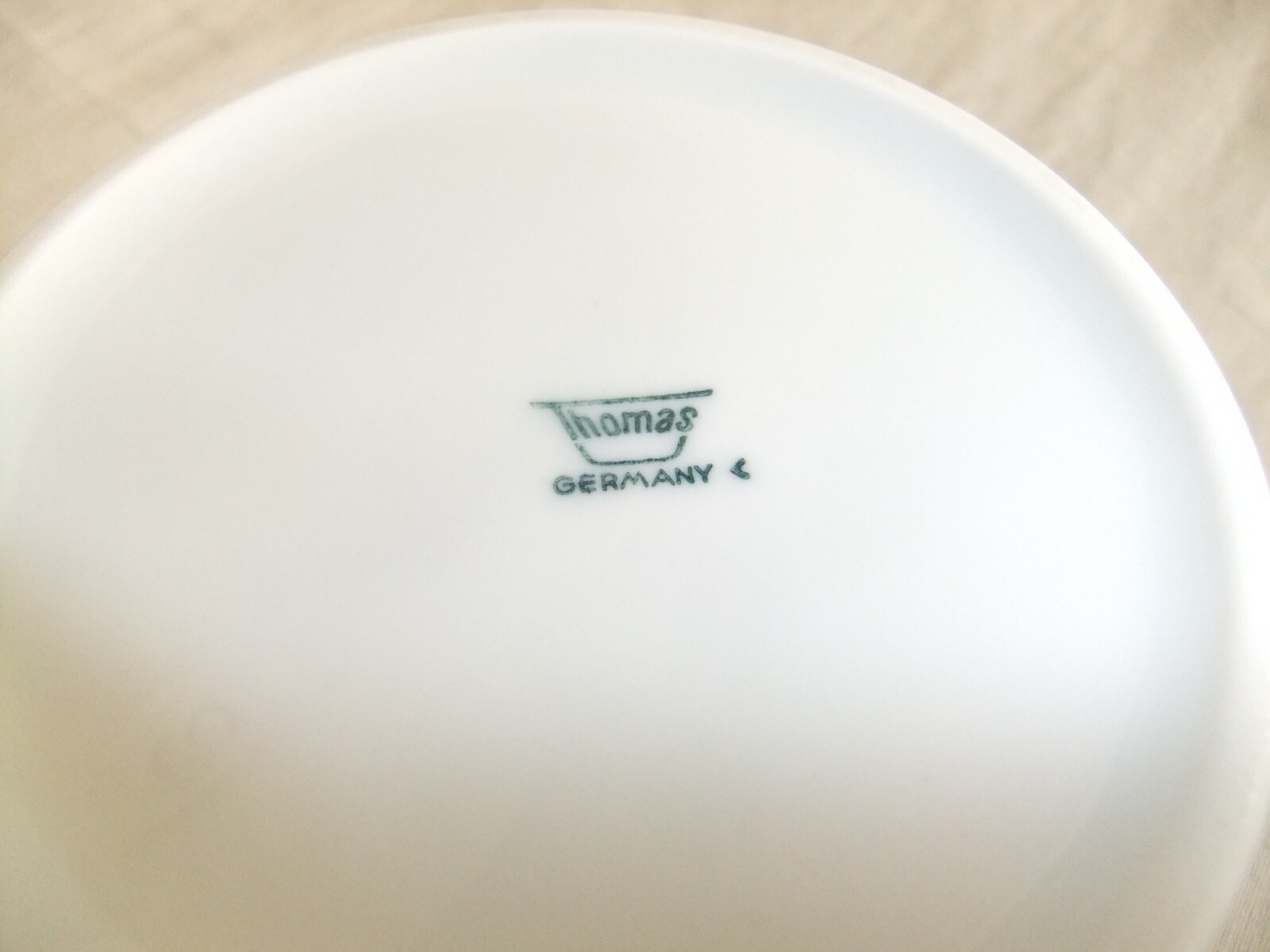 c4 Porcelain & Glass Thomas Germany - Medaillon Platinum Band (thin ...