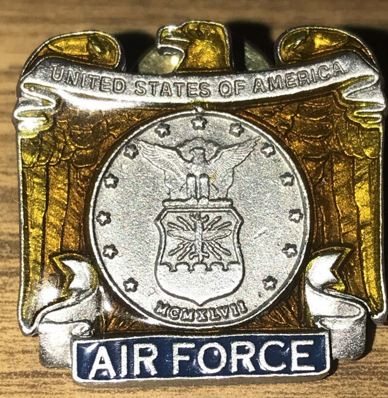 UNITED STATES of AMERICA - AIR FORCE LAPEL PIN - American Legion | eBay UK