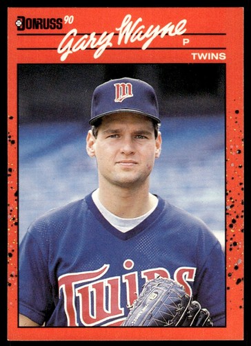 1990 Donruss Baseball Card Gary Wayne Minnesota Twins #318 | eBay