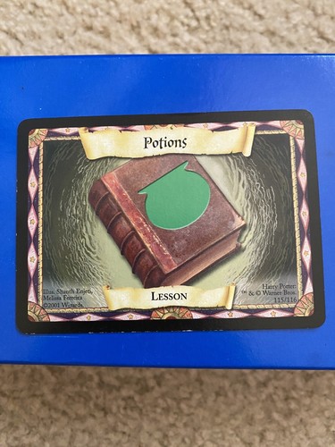 Harry Potter Potions Lessons Game Card 78/80 | eBay