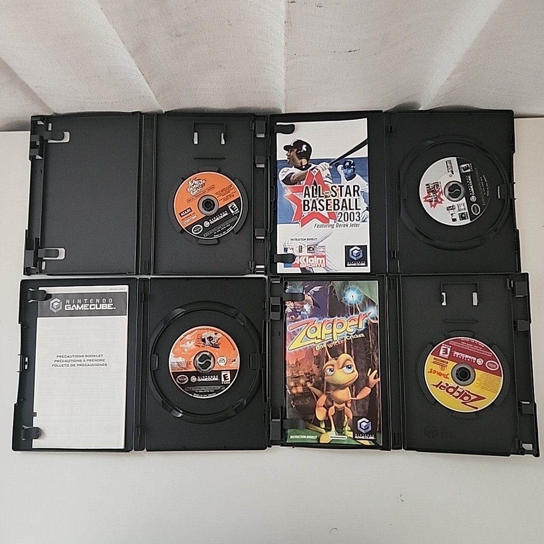 Nintendo GameCube Purple Console DOL-001 Bundle + 7 Games/ TESTED | eBay