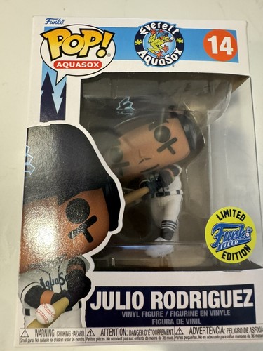 Julio Rodriguez Everett Aquasox Funko Pop! 6/21/24 Funko Field ...