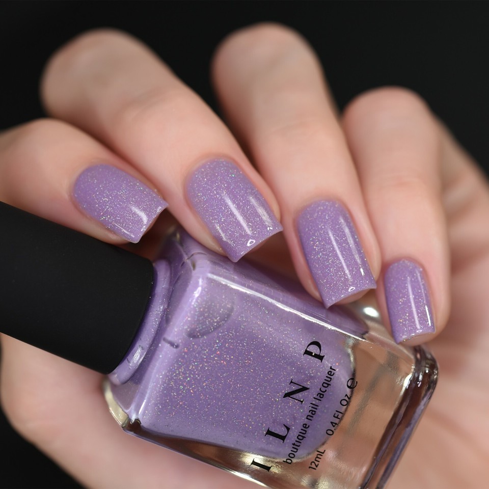 ILNP Wrapped Up - Soft Lavender Holographic Nail Polish | eBay