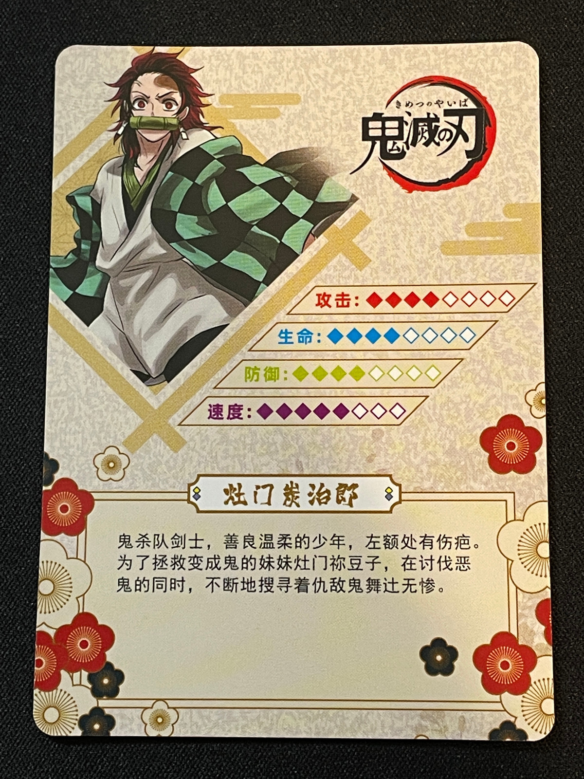 Demon Slayer Anime Doujin Trading Cards CCG Holo Rare - Tanjiro Kamado ...