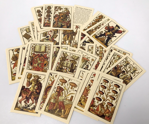 Early Colonial Period German Playing Cards - Historic Reenactment Game ...