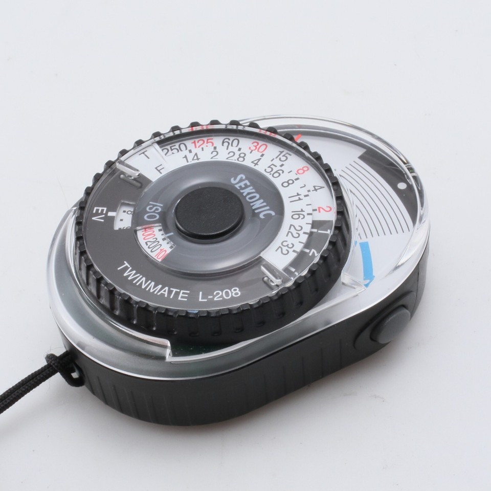 【MINT】Sekonic L-208 Twin Mate Analog Incident and Reflected LightMeter ...