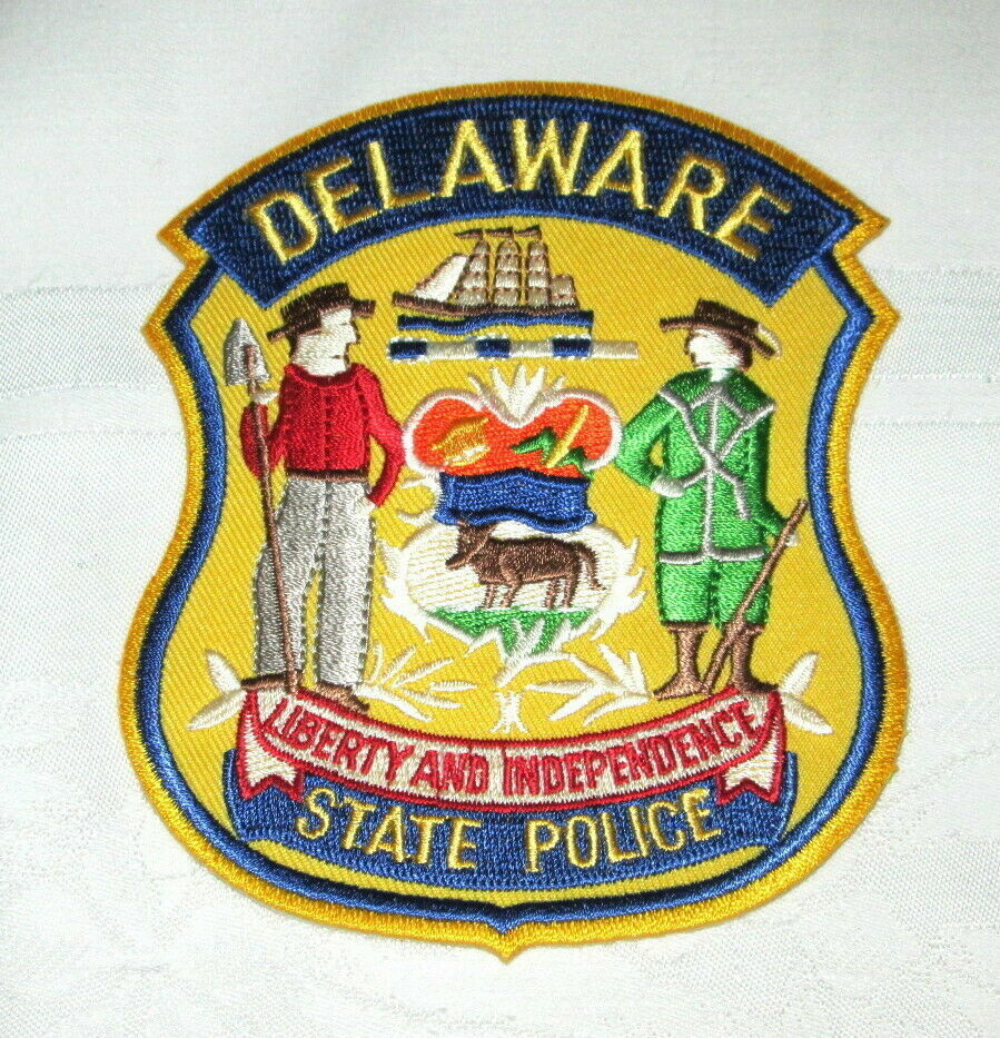 **Large DELAWARE STATE POLICE PATCH - NEW** | eBay